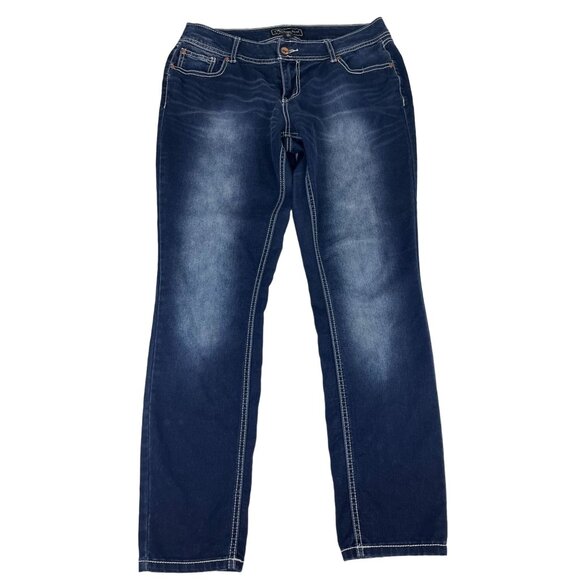 Cato | Jeans | Cato Premium Modern Skinny Denim Ankle Jeans Womens 2 ...